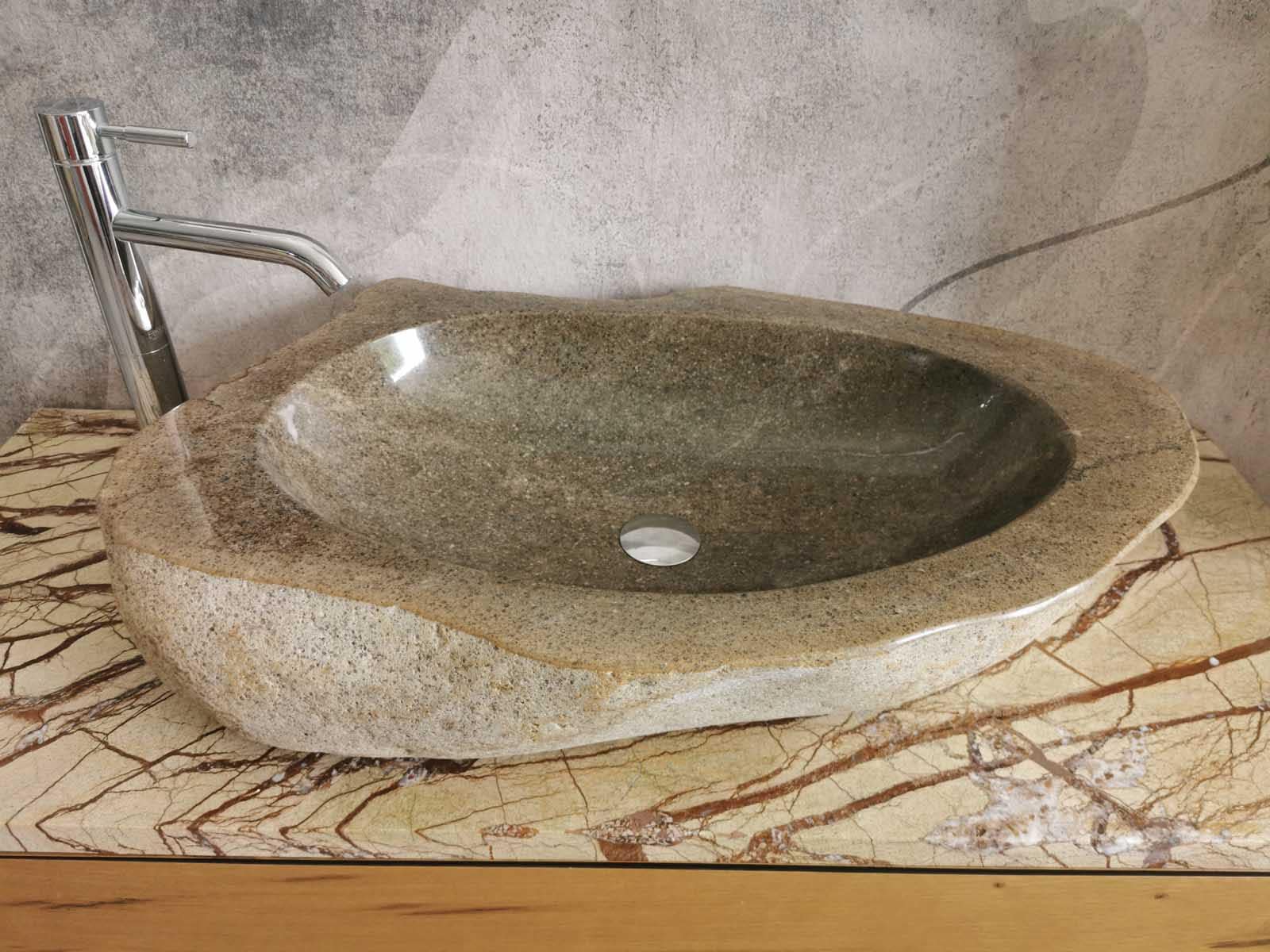 Erstaunlich Naturstein Waschbecken Obi Ebenbild